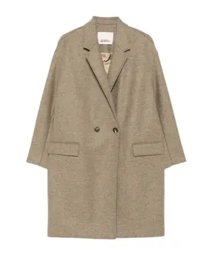 Isabel Marant Étoile Double-breasted V-neck Coat - No