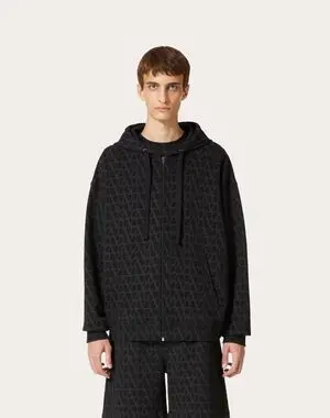 Valentino Garavani Toile Iconographe Zip-up Hoodie