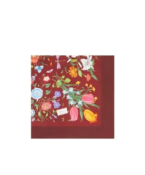 Gucci Printed Twill Scarf - Multicolour