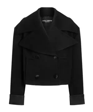 Women's Dolce & Gabbana Black Outerwear