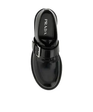 Prada Buckled Derby Shoes
