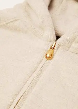 Loro Piana Zippered Hooded Sweatshirt