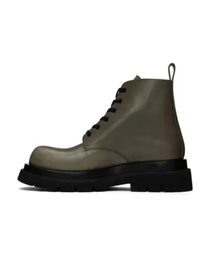 Bottega Veneta Lug Lace-up Ankle Boots
