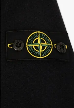 Stone Island Long Sleeve Lapel Jacket With Zip Closure