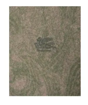 Etro Paisley Printed Crewneck Jumper - Gray