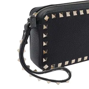 Valentino Garavani Rockstud Zip-up Clutch Bag