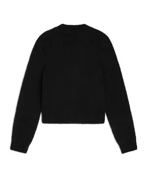 Celine Cardigan In Cashmere Silk - Black