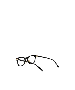 Linda Farrow Full Frame Plain Mirror Eyeglasses - Black