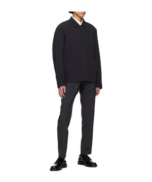 Veilance Arc" Zip Front Shirt Jacket - Black