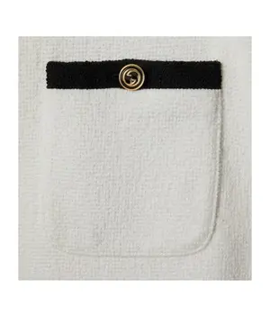 Gucci Sleeveless Jumpsuit With Interlocking G Buttons