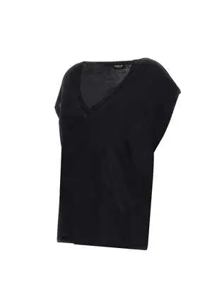 DONDUP Short Sleeve V-neck T-shirt