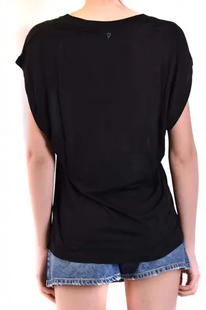 DONDUP Short Sleeve V-neck T-shirt