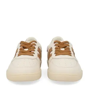 Hogan Logo Detailed Lace-up Sneakers - Nude