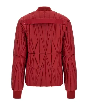 Moncler Geo Camo Zip-up Jacket - Agate Red