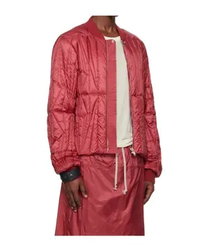 Moncler Geo Camo Zip-up Jacket - Agate Red