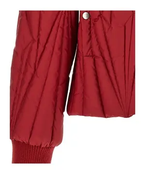 Moncler Geo Camo Zip-up Jacket - Agate Red