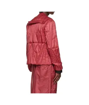 Moncler Geo Camo Zip-up Jacket - Agate Red