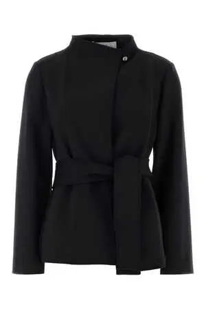 Max Mara Belted Jacket - Black