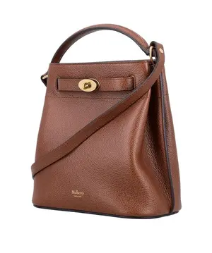 Mulberry Islington Logo-embossed Bucket Bag - Oak