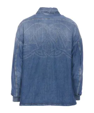 Alexander McQueen Long Sleeved Denim Shirt