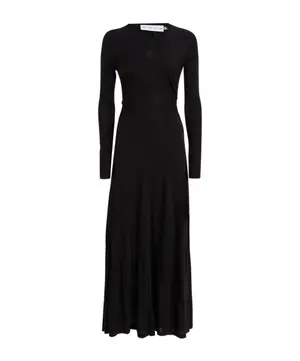 Proenza Schouler Knitted Backless Maxi Dress