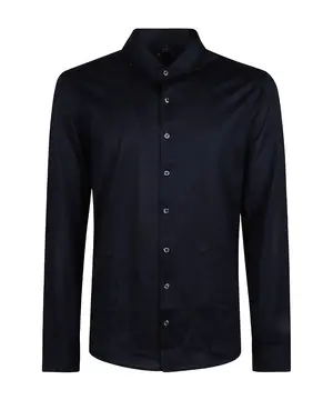 BARBA NAPOLI Long-sleeved Shirt - Black