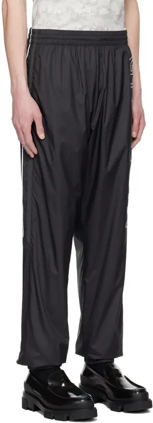 Givenchy Logo Embroidered Track Pants - Black