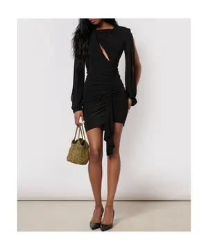 Isabel Marant Étoile Vinia Long-sleeved Mini Dress