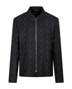 Givenchy Logo Detailed Zip-up Jacket
