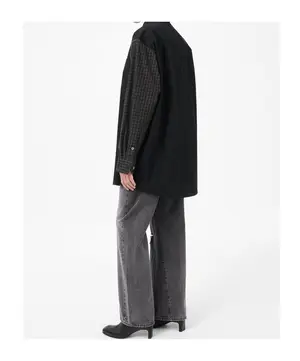 Our Legacy Double Layered Shirt With Pleated Shoulders