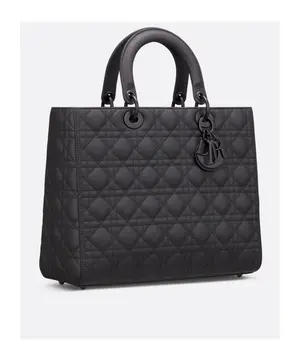 Dior Large Lady Bag - Black