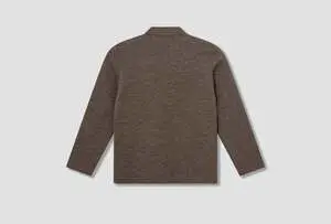 ANDERSEN-ANDERSEN Lapel Long-sleeved Sweater