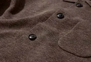 ANDERSEN-ANDERSEN Lapel Long-sleeved Sweater
