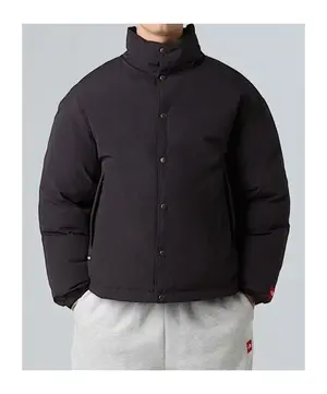 The North Face Red Box Series Down Jacket With Stand Collar - Obsidian