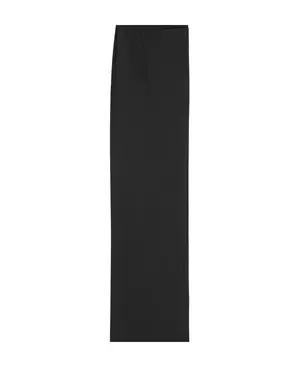 Saint Laurent High Waist Flared Trousers - Black