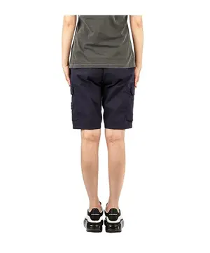 Stone Island Logo-patch Cargo Shorts - Black