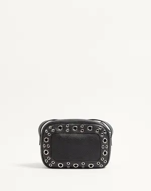 Valentino Garavani Vlogo Signature Zip-up Crossbody Bag - Black