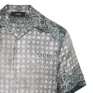 Amiri Bandana Print Short Sleeve Shirt