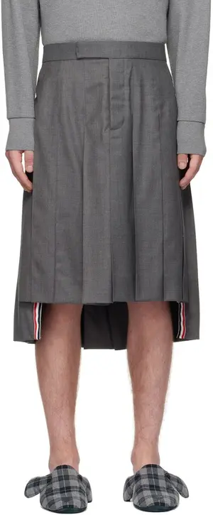Thom Browne Pleated Shorts For Men