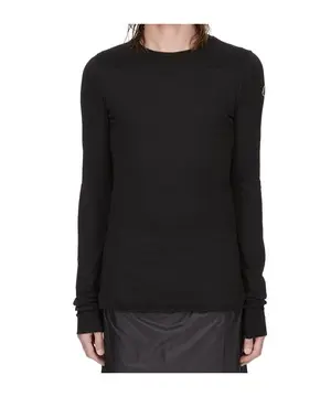 Moncler Embroidered Logo Jumper - Black