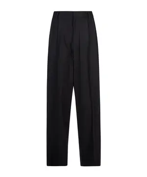 Giuseppe Di Morabito High Waist Straight Leg Trousers - Black