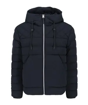 Mackage Zip-up Drawstring Down Jacket With Quilted Detailing