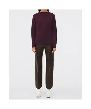 Bottega Veneta V-neck Long-sleeved Jumper - Black
