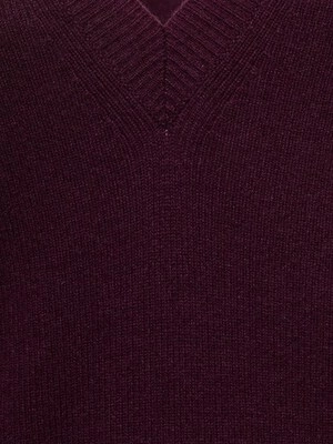 Bottega Veneta V-neck Long-sleeved Jumper - Black