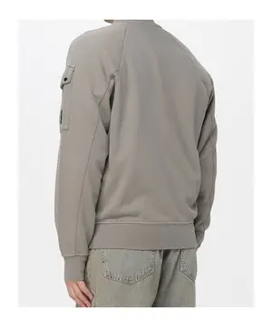 C.P. COMPANY Patch-pocket Zip-fastening Sweatshirt