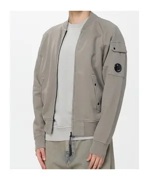 C.P. COMPANY Patch-pocket Zip-fastening Sweatshirt