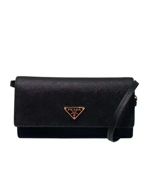 Prada Saffiano Leather Mini Shoulder Bag