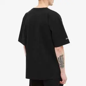 Heron Preston Graphic Print Cotton T-shirt - Black