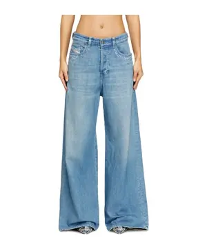 DIESEL® 1996 D-sire-s6 Embroidered Jeans - Medium Blue