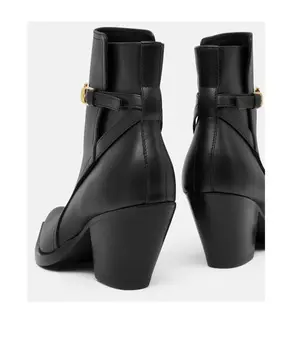 Versace Medusa '95 Pointed Toe Ankle Boots